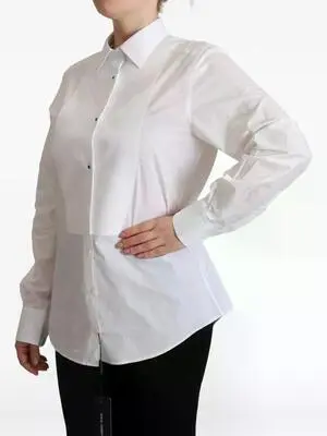 Dolce & Gabbana Long-sleeved Tuxedo Shirt