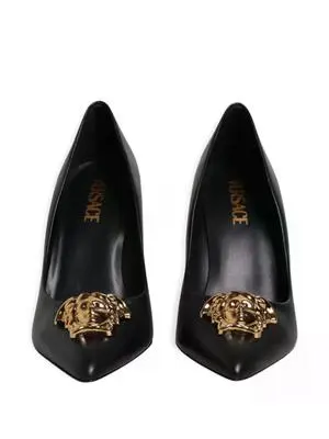 Versace Medusa Aevitas Leather Pumps