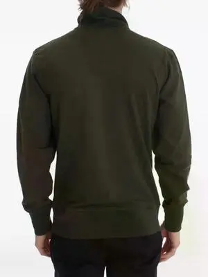 AERONAUTICA MILITARE Logo-embroidered Half-zip Sweatshirt