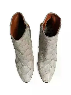Dolce & Gabbana Leather Ankle Boots
