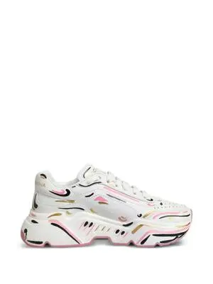 Dolce & Gabbana Daymaster Hand-painted Sneakers