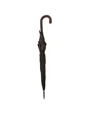 Dolce & Gabbana Sartoria Leather-handle Umbrella - Brown