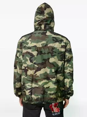 Dolce & Gabbana Camouflage Dg-logo Jacket