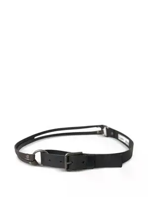 Dolce & Gabbana Double-strap Leather Belt