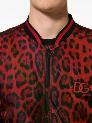 Dolce & Gabbana Leopard-print Bomber Jacket