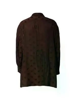 Dolce & Gabbana Logo-monogram Double-breasted Coat