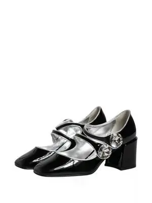 Dolce & Gabbana Patent Leather Crystal-embellished Pumps