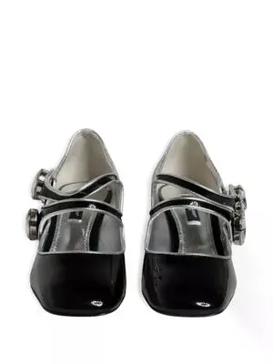 Dolce & Gabbana Patent Leather Crystal-embellished Pumps