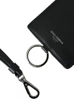 Dolce & Gabbana Lanyard Zip-around Wallet