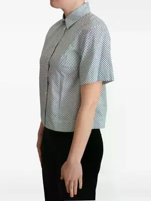 Dolce & Gabbana Polka-dot Short-sleeve Shirt