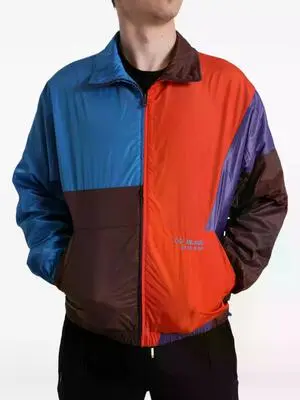 Dolce & Gabbana Colorblock Logo-embroidered Jacket