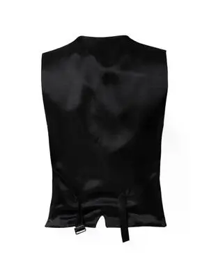Dolce & Gabbana Sequin-embellished V-neck Waistcoat