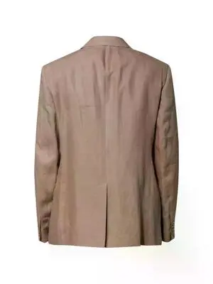 Dolce & Gabbana Taormina Logo-embroidered Blazer - Brown