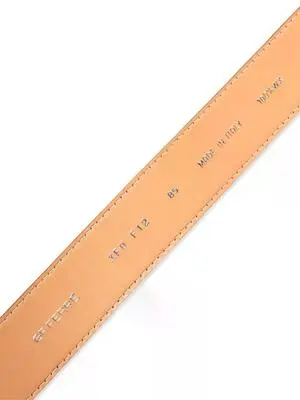 Gianfranco Ferre Hexagon-buckle Leather Belt