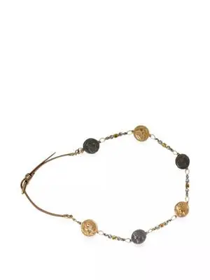 Dolce & Gabbana Coin-embellished Chain Belt - Gold