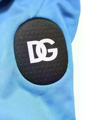 Dolce & Gabbana Cropped Logo-patch Hoodie