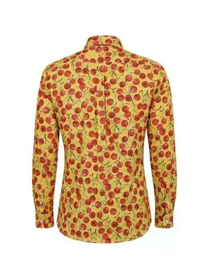 Dolce & Gabbana Martini Cherry-print Shirt