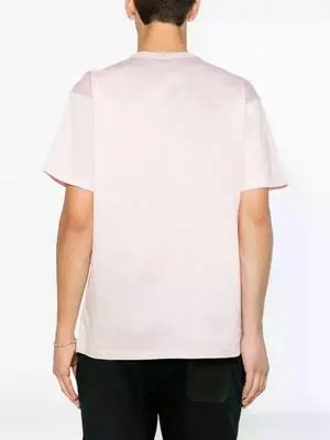 LOW BRAND Logo-embroidered T-shirt