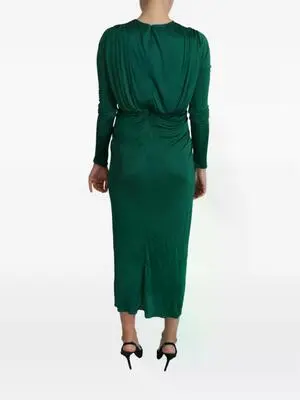 Dolce & Gabbana Long-sleeved Midi Dress