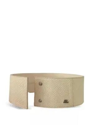 Gianfranco Ferre Logo-detail Wide Belt