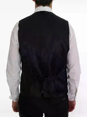 Dolce & Gabbana Pinstripe Staff Vest