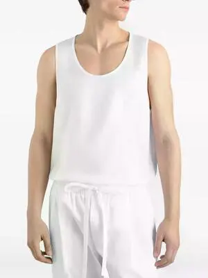 Dolce & Gabbana Silk Twill Tank Top