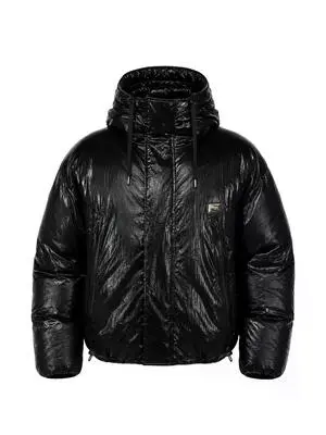 Dolce & Gabbana Logo-plaque Quilted Jacket - Black