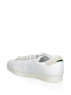 Lacoste Aura Logo-plaque Suede-trim Sneakers