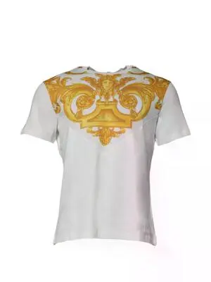 Versace Medusa Head Barocco-print T-shirt - White