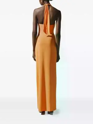 BAOBAB Eleonora Maxi Knot-detail Ruched Dress