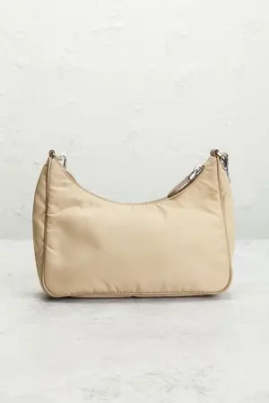 FWRD RENEW Prada Re-nylon Shoulder Bag - Cammeo