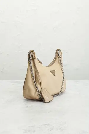 FWRD RENEW Prada Re-nylon Shoulder Bag - Cammeo