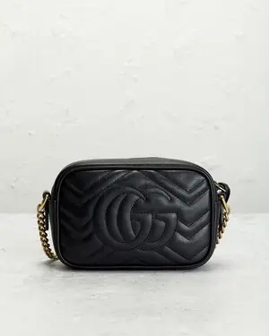 FWRD RENEW Gucci Mini Gg Marmont Shoulder Bag