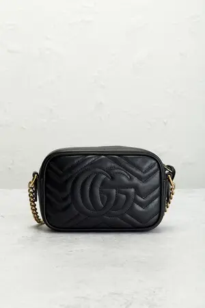 FWRD RENEW Gucci Mini Gg Marmont Shoulder Bag