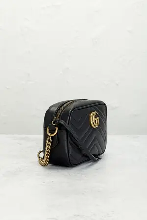 FWRD RENEW Gucci Mini Gg Marmont Shoulder Bag