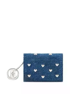 GANNI Heart-motif Wallet