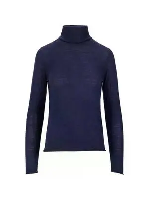 LA ROSE Sottomettimi Roll-neck Sweater - Blue