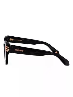 Roberto Cavalli Logo-plaque Cat-eye Sunglasses