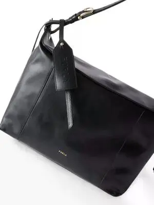Furla Logo-print Leather Shoulder Bag