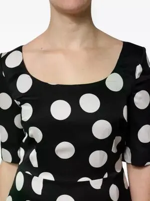 Dolce & Gabbana Polka-dot Midi Dress