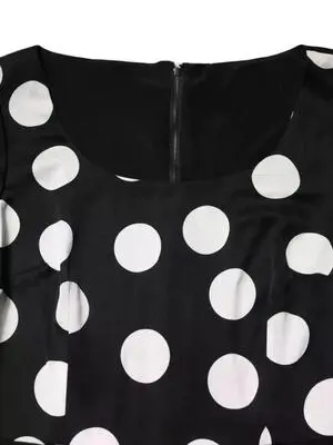 Dolce & Gabbana Polka-dot Midi Dress