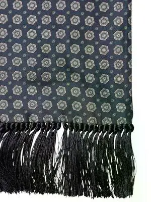 Dolce & Gabbana Geometric-patterned Fringed Scarf