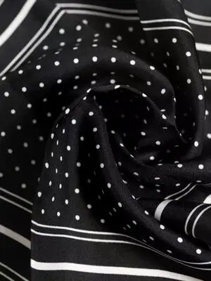 Dolce & Gabbana Polka-dot Silk Pocket Square