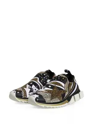 Dolce & Gabbana Sorrento Star-print Sneakers