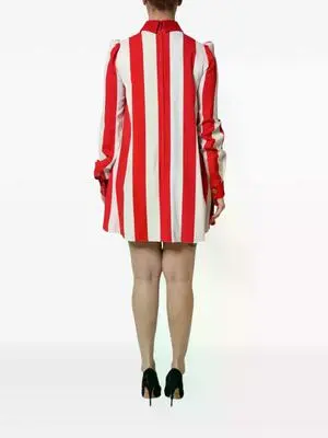 Dolce & Gabbana Striped Long-sleeve Mini Dress