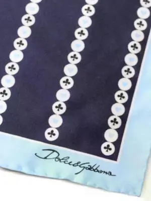 Dolce & Gabbana Beetle-pattern Handkerchief