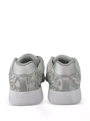 PLEIN SPORT Floral-embroidered Sneakers