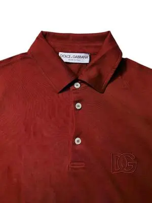 Dolce & Gabbana Dg Embroidered Polo Shirt