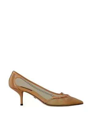 Dolce & Gabbana Mesh Chain-detail Pumps