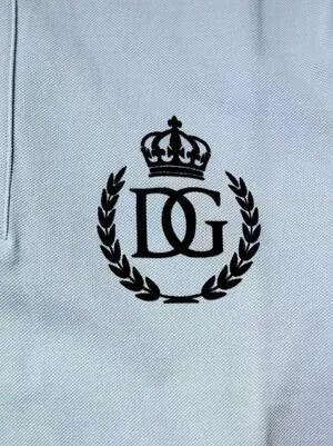 Dolce & Gabbana Logo-embroidered Polo Shirt